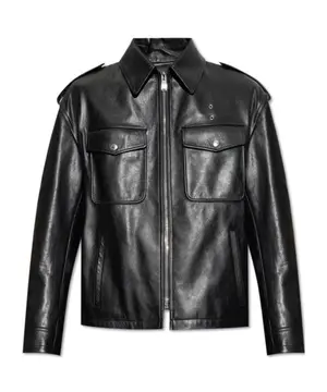 Alexander McQueen Long Sleeved Zip-up Jacket