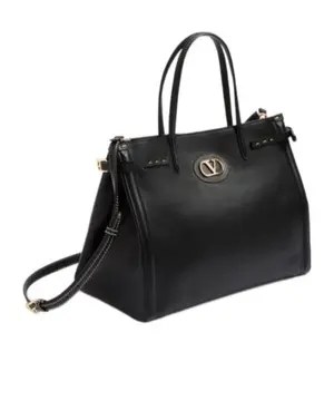 Valentino Garavani Vlogo Plaque Top Handle Bag