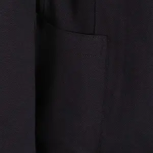 Eleventy Drawstring Hooded Single-breasted Jacket - Black