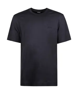 Zegna Short-sleeved T-shirt - Black