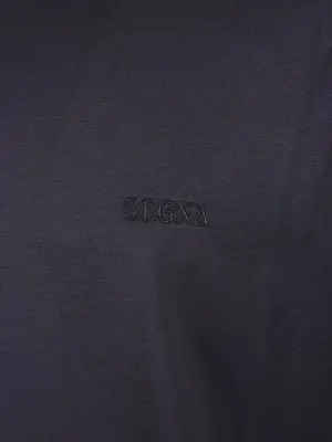 Zegna Short-sleeved T-shirt - Black