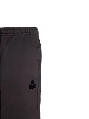 Isabel Marant Étoile Logo Embroidered Drawstring Shorts - Black