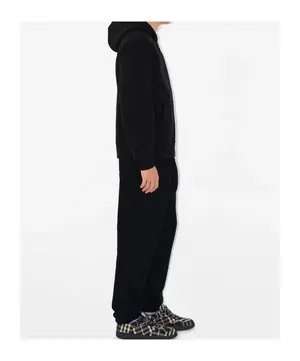 Burberry Logo Printed Jogging Pants - Coal