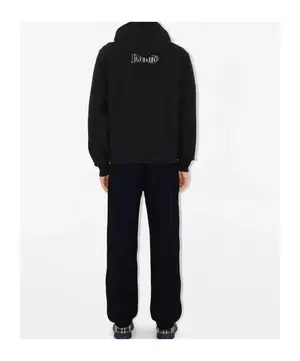 Burberry Logo Printed Jogging Pants - Coal