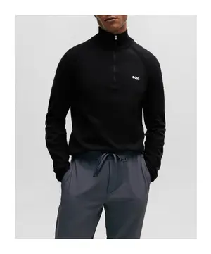 Hugo Boss Half-zip Knitted Jumper
