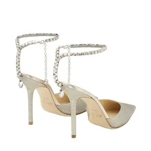 JIMMY CHOO Embellished Stiletto High Heels