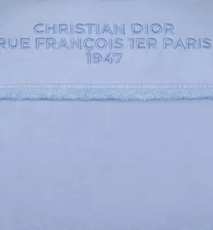 Dior 1947 Logo Embroidered Long-sleeved Overshirt