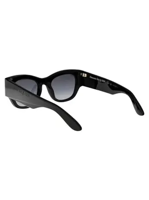 Alexander McQueen Square Frame Sunglasses - Gray
