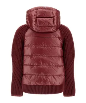 Herno Hooded Panelled Cardigan