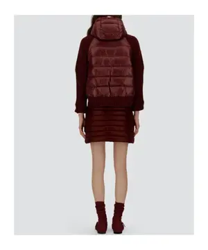 Herno Hooded Panelled Cardigan