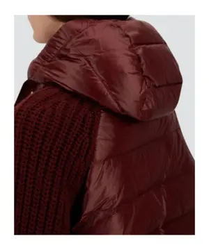 Herno Hooded Panelled Cardigan