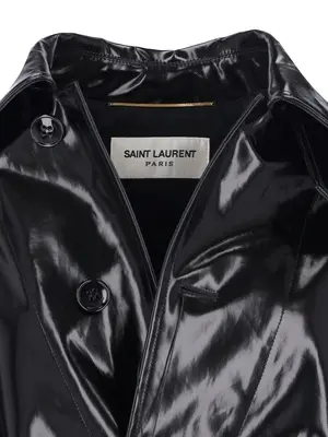 Saint Laurent Oversized Belted Coat