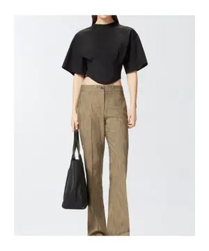 Pinko Short Sleeve T-shirt With Corset Detail