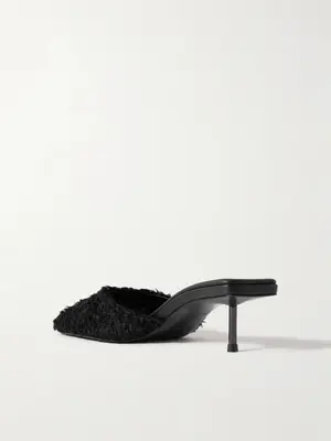 ST. AGNI Square-toe Mules