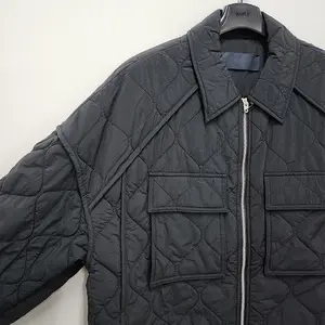 JUUN.J Quilted Zip-up Jacket