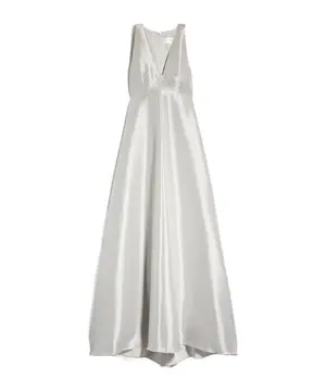 Silver Satin Dresses