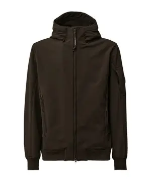 C.P. COMPANY Shell R Hooded Jacket - Black