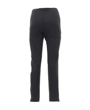 Peserico Cropped Slim-fit Trousers With Side Slits