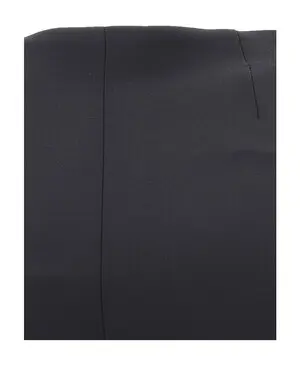 Peserico Cropped Slim-fit Trousers With Side Slits