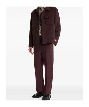Etro Wool And Cashmere Jacquard Overshirt