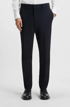 Hugo Boss Concealed-fastening Tailored Pants