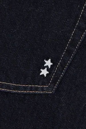 ICON DENIM LOS ANGELES Belt-detailed Five-pocket Jeans