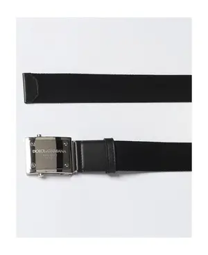 Dolce & Gabbana Logo Buckle Belt
