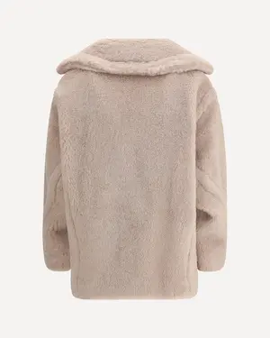 Max Mara Olga Double-breasted Alpaca And Wool Coat - Beige