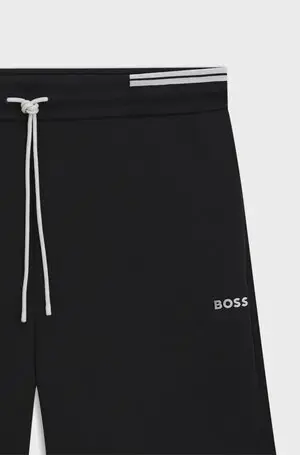 Hugo Boss Logo Embroidered Track Shorts