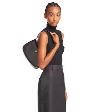 Prada Cleo Shoulder Bag - Black