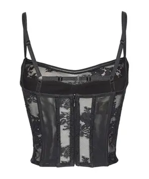 Pinko Lace Bustier Top