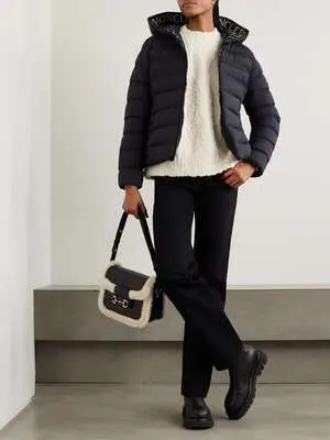 Moncler Hooded Down Jacket - Black