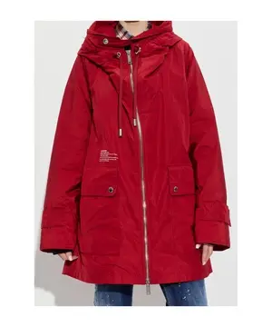Dsquared2 Hooded Zip-up Coat