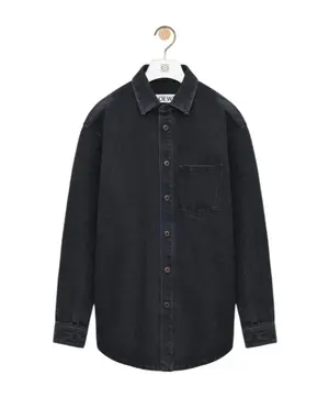 Loewe Anagram Overshirt - Black
