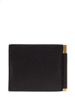 TOM FORD Logo Printed Bi-fold Wallet - Black