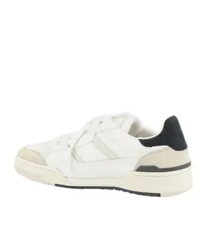 Axel Arigato Laced Sneakers With Embroidered Logo And Suede Details