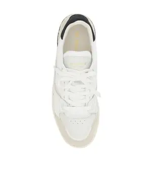 Axel Arigato Laced Sneakers With Embroidered Logo And Suede Details