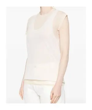 Pinko Layered Knitted T-shirt