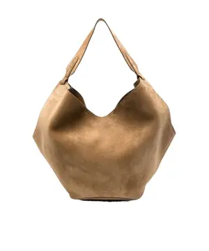 Khaite Medium Lotus Tote Bag - Brown