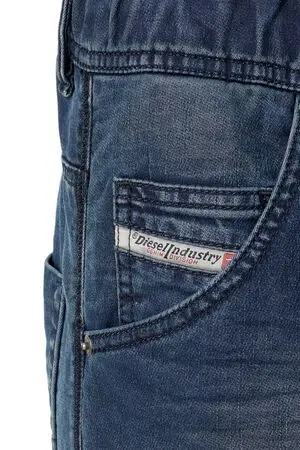 DIESEL® Drawstring Straight-leg Jeans