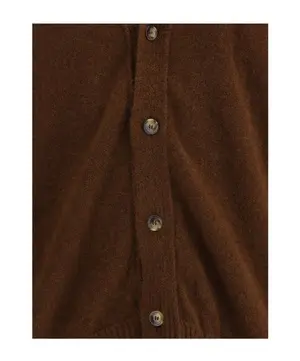 LANEUS Knitted V-neck Cardigan