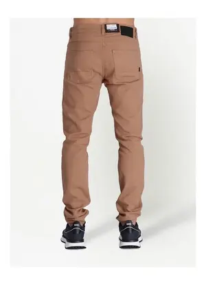 Hugo Boss Cotton-stretch Tapered-leg Trousers