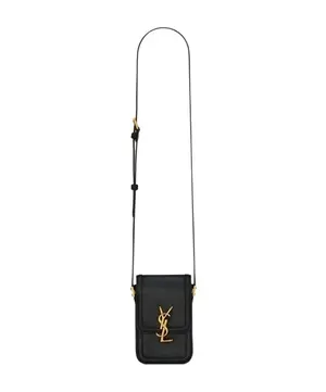 Saint Laurent Solferino Mini Satchel Bag - Black