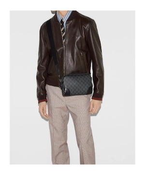 Gucci Monogrammed Messenger Bag