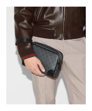 Gucci Monogrammed Messenger Bag