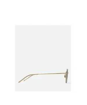 Bottega Veneta Intrecciato Panthos Sunglasses - Brown