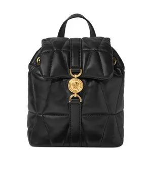 Versace Quilted Medusa-motif Backpack