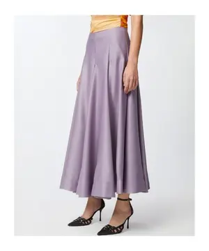 Pinko Pleated Midi Skirt