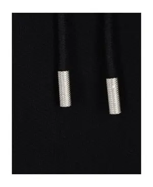 Off-White Diag-print Cotton Hoodie - Black