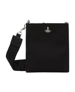 VIVIENNE WESTWOOD Squire Square Cross-body Bag - Black